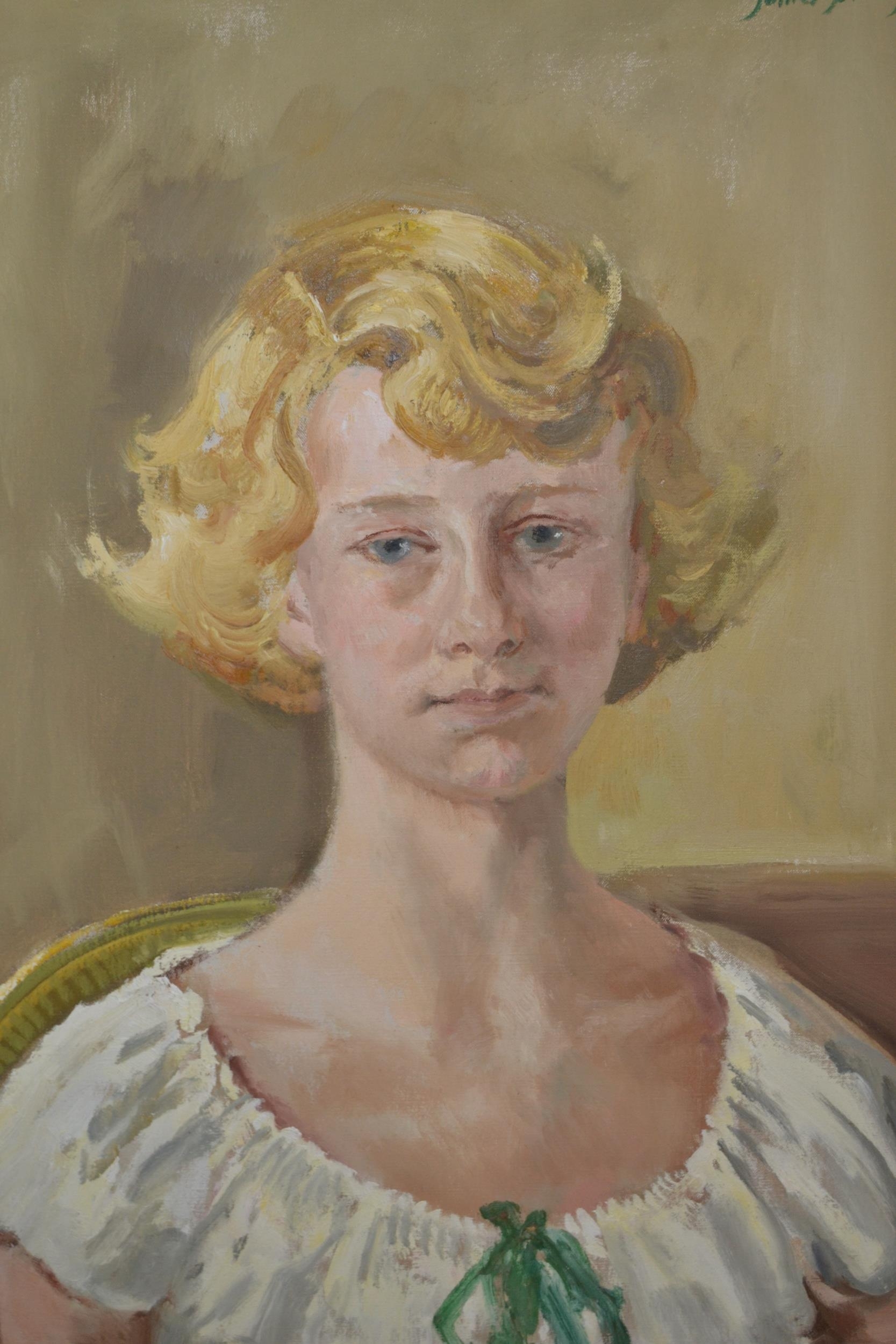 James Proudfoot | portrait of a young lady | MutualArt