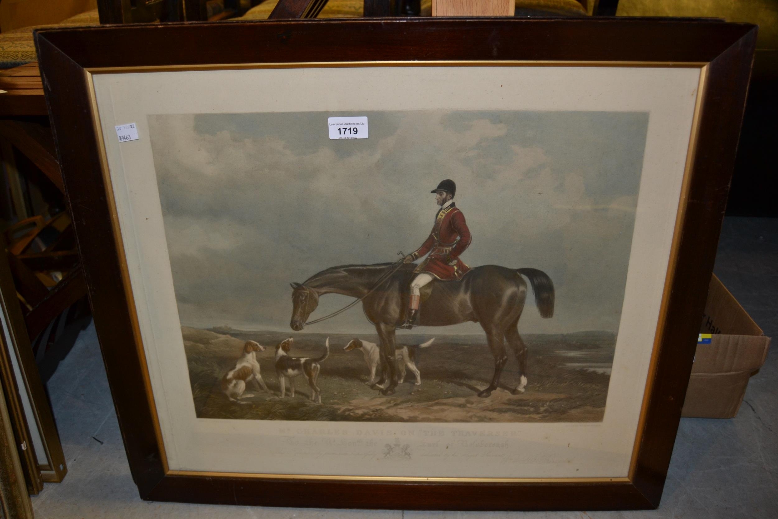 Aime Barraud | portraits of huntsman with horse and dogs | MutualArt