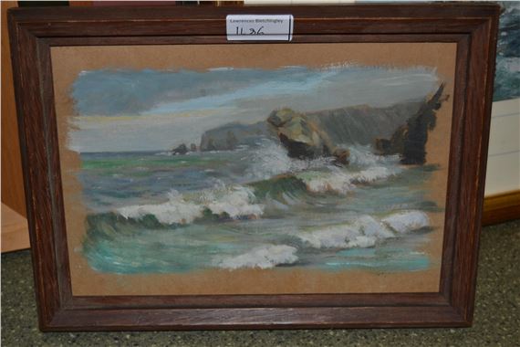 A. Mitchell | Cornish coastal landscape and rocky coastal landscape ...
