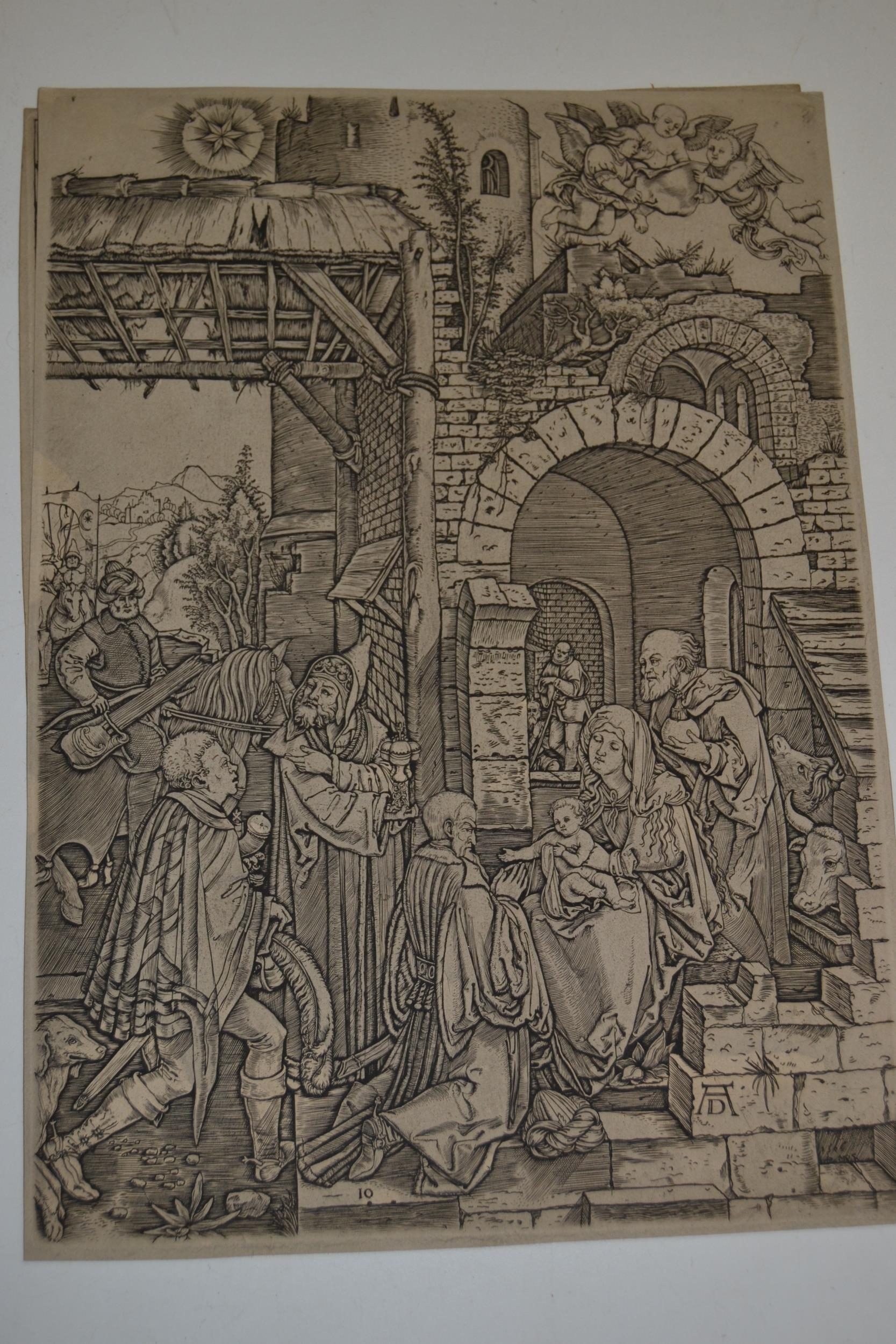 Albert Durer Lucas | Seven unframed 19th Century Albert Durer prints ...