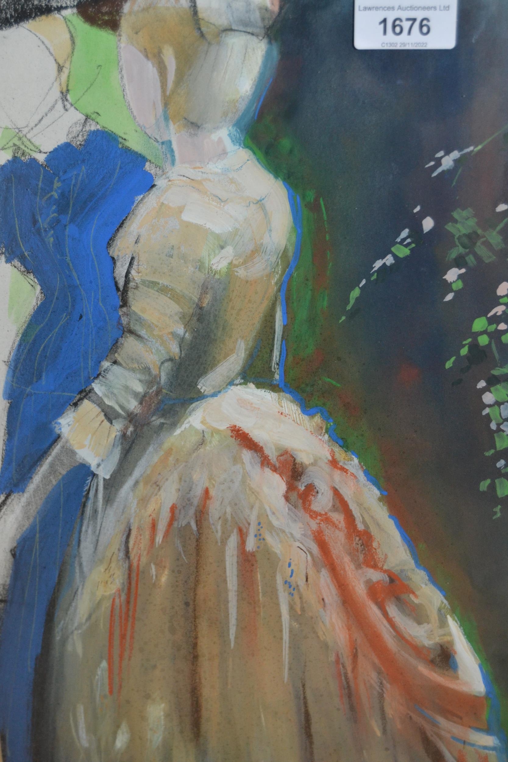 John Scarland | study of two ladies | MutualArt