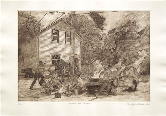 Kent Monkman | 5 works: Miss Chief: The Emergence of a Legend (2006 ...