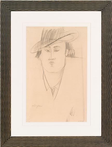 Amedeo Modigliani | Portrait of a man (1917) | MutualArt