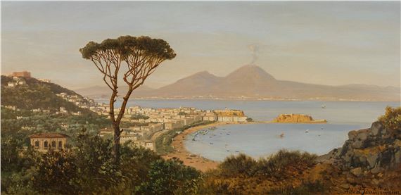 Albert August Zimmermann | Gulf of Naples | MutualArt