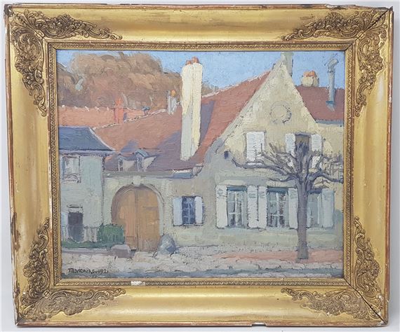 Marcel Vicaire | Maison aux volets blancs | MutualArt