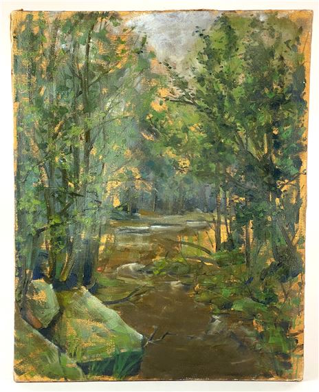 Michael Baum | Michael Baum Attributed Modernist Oils (2021) | MutualArt