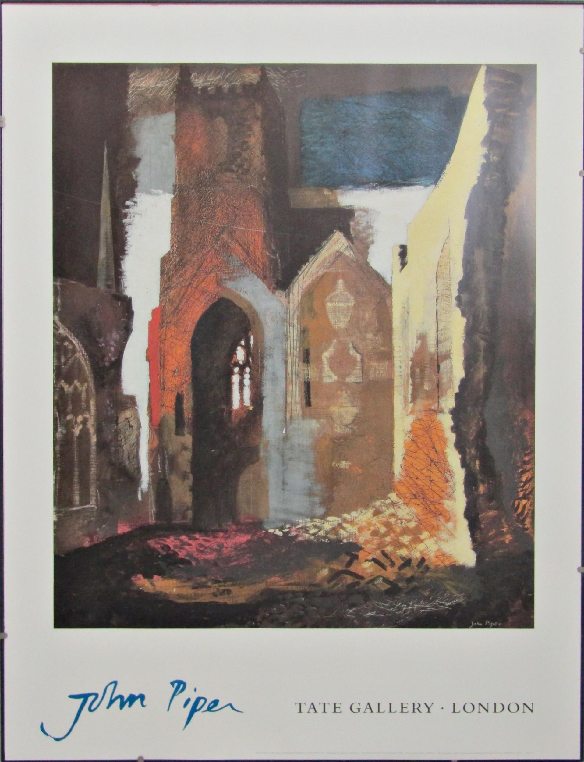John Piper | 'TATE GALLERY - LONDON' (1991) | MutualArt