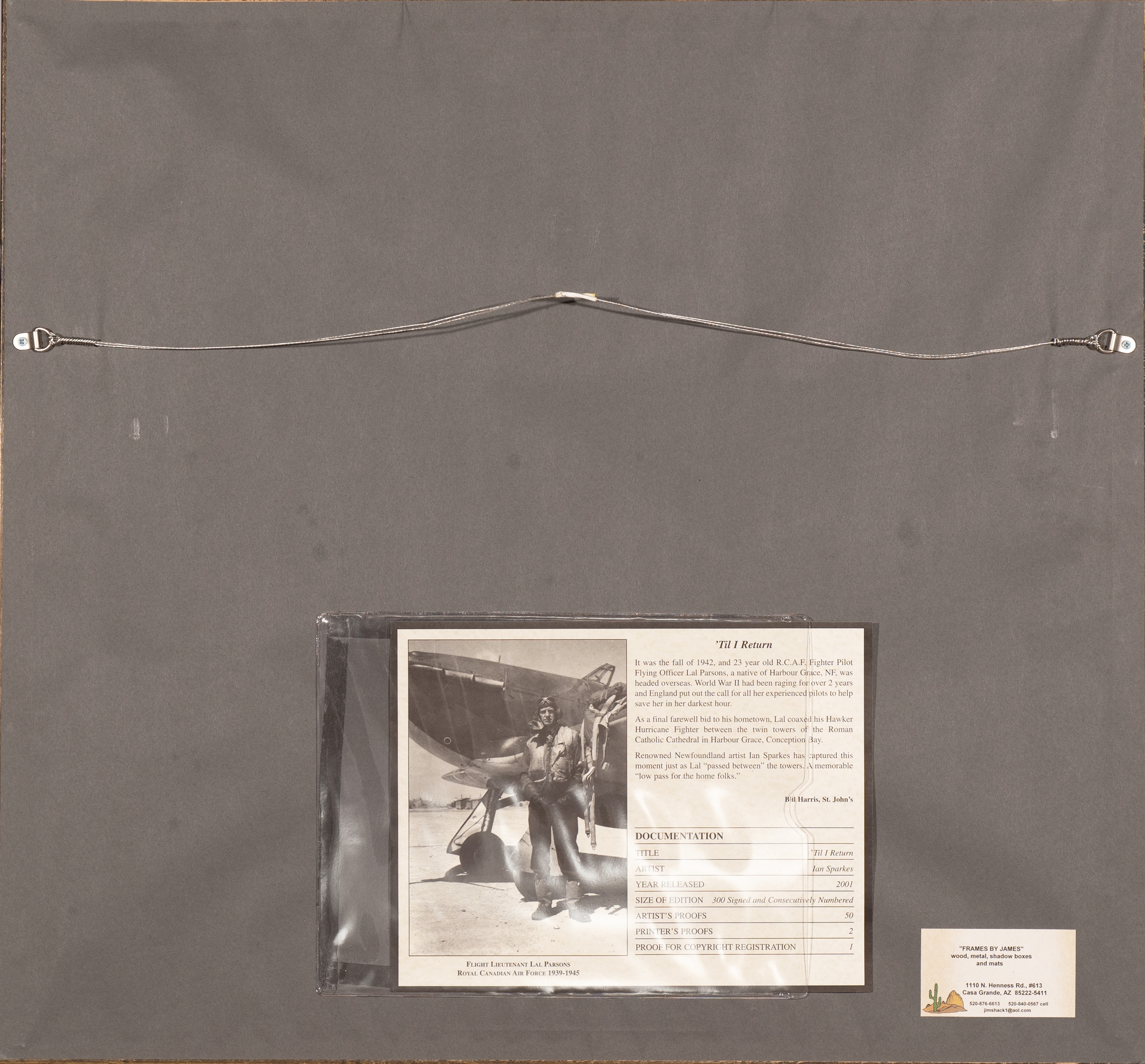 Ian Sparkes | Til I Return (2001) | MutualArt