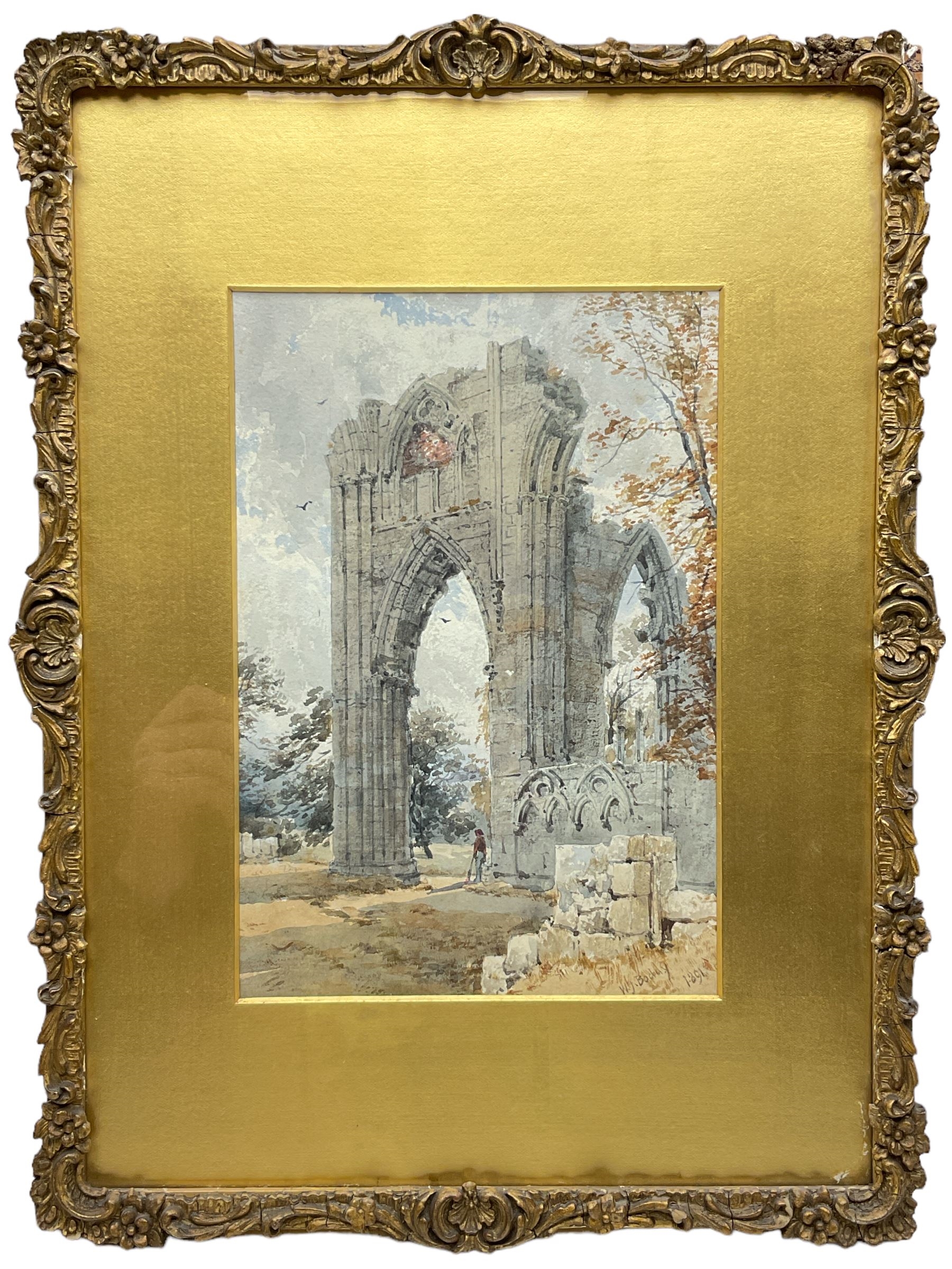 William James Boddy | St Mary's Abbey - York (1891) | MutualArt