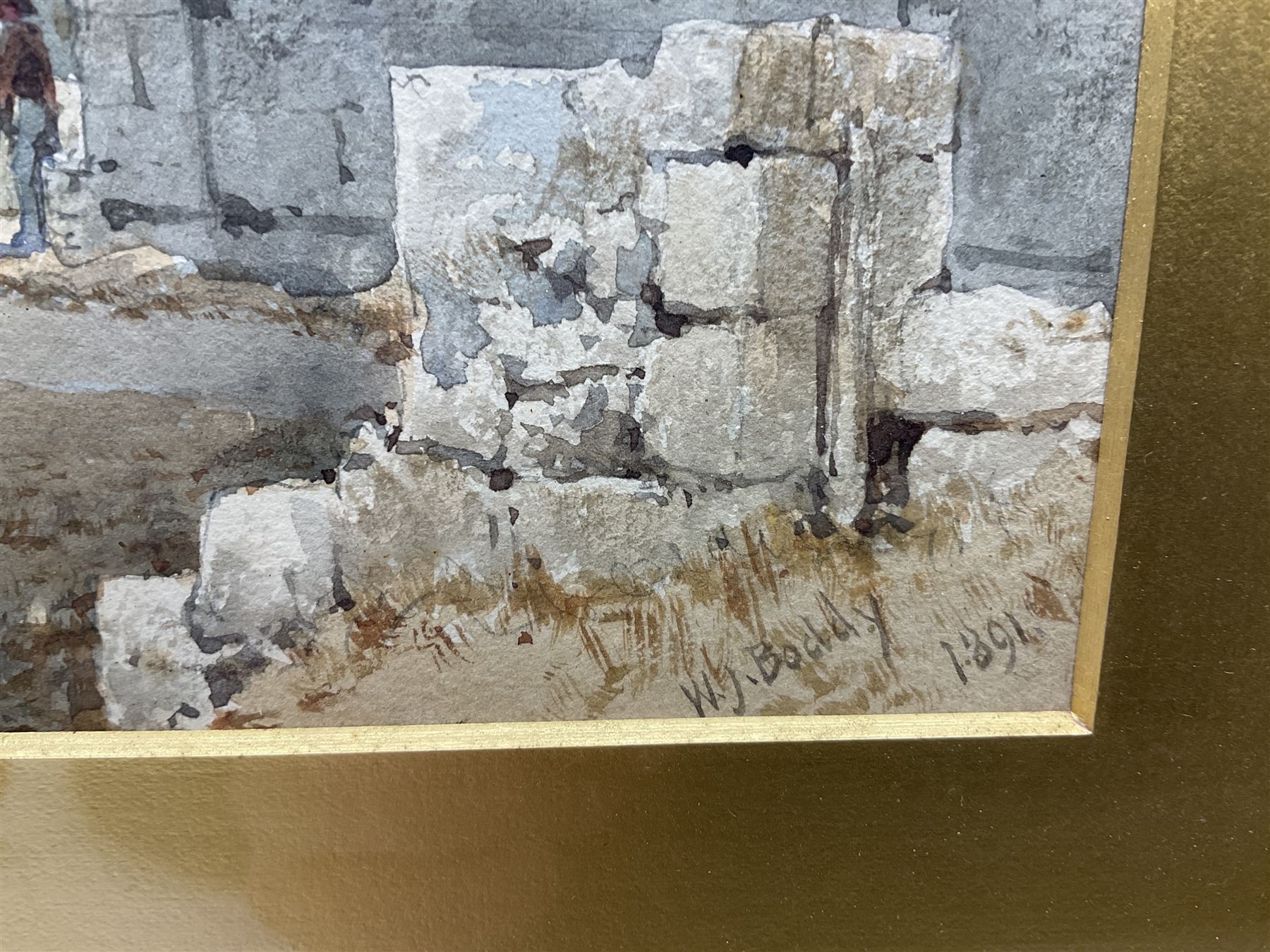 William James Boddy | St Mary's Abbey - York (1891) | MutualArt