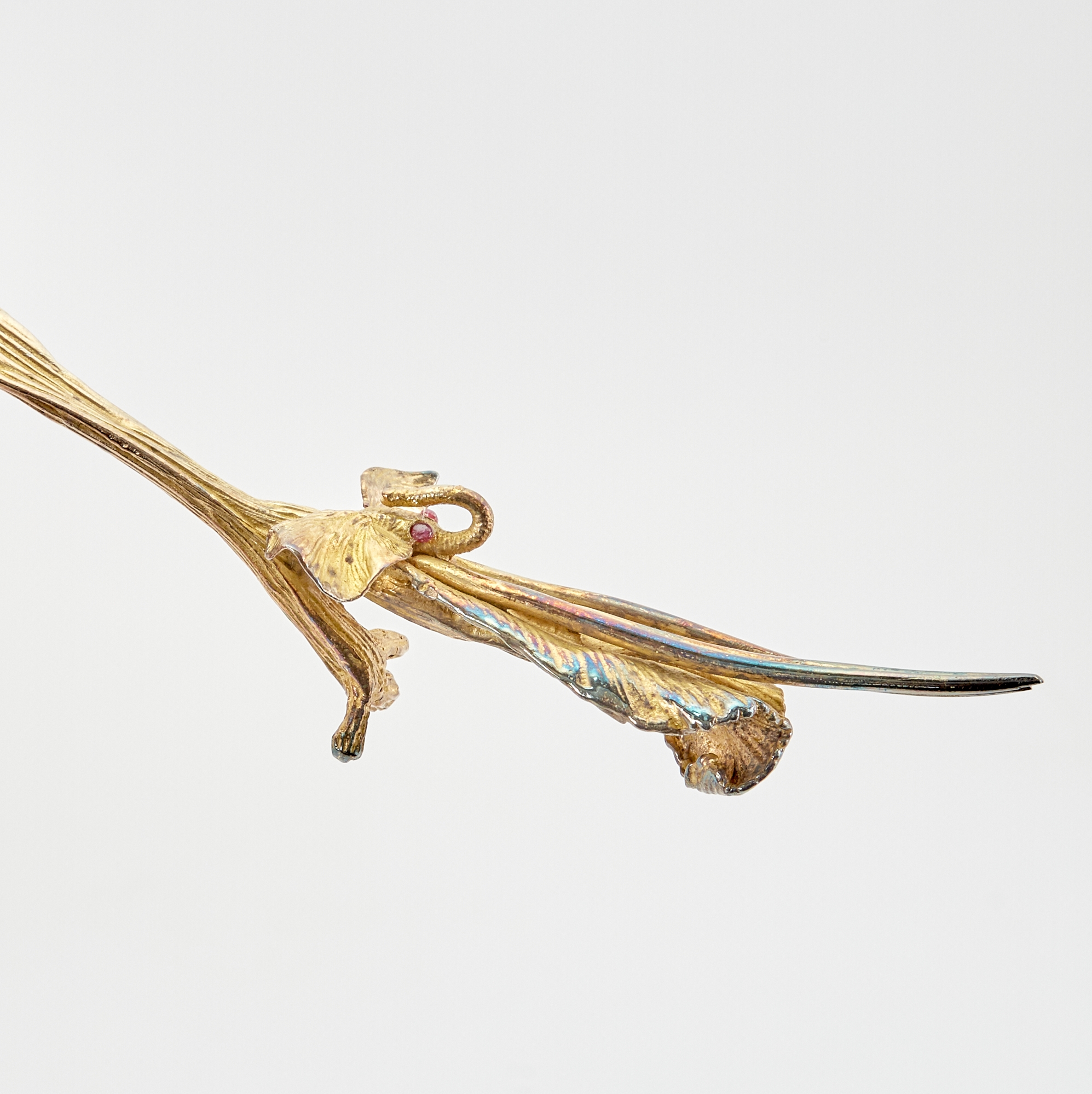 Salvador Dalí | Two After Salvador Dali Silver Gilt and Enamel Ménagère ...