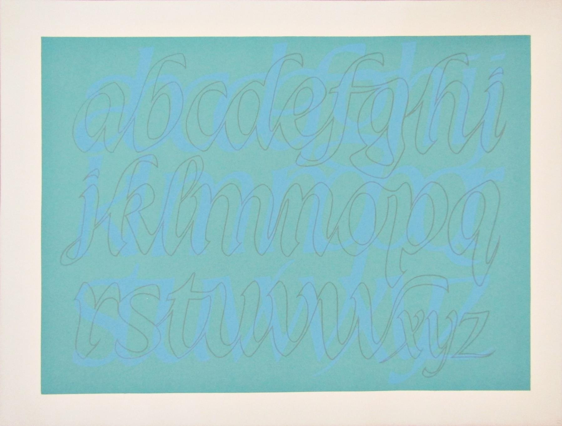 David Kindersley | 'ALPHABETIK SERIES no.11' | MutualArt