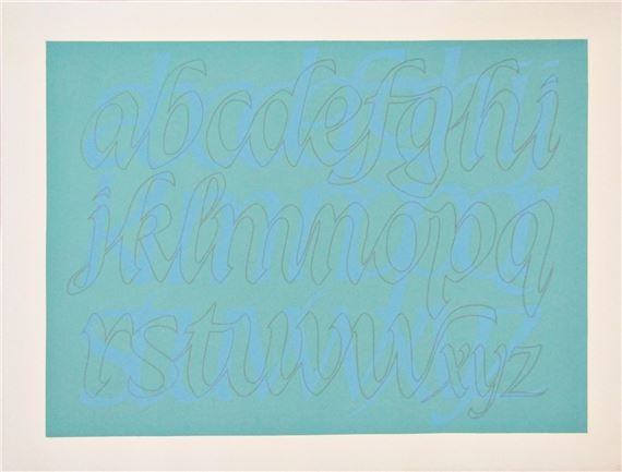 David Kindersley | 'ALPHABETIK SERIES no.11' | MutualArt