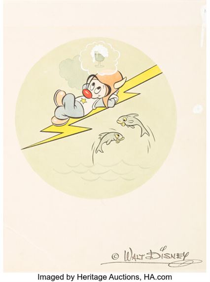 Hank Porter | Gremlin Disney WWII Insignia Illustration for 716th ...