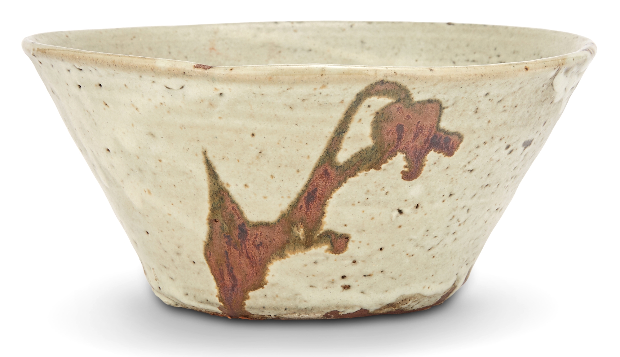 Shoji Hamada | Glazed Ceramic Bowl Attributed to Shoji Hamada | MutualArt