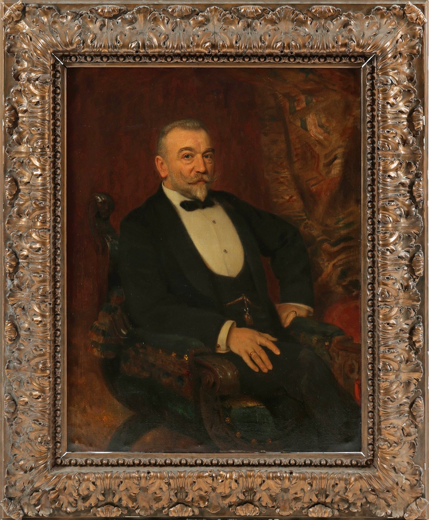 Paul Beckert | Bildnis des Herrn Bankier Walter. Originaltitel (1902 ...