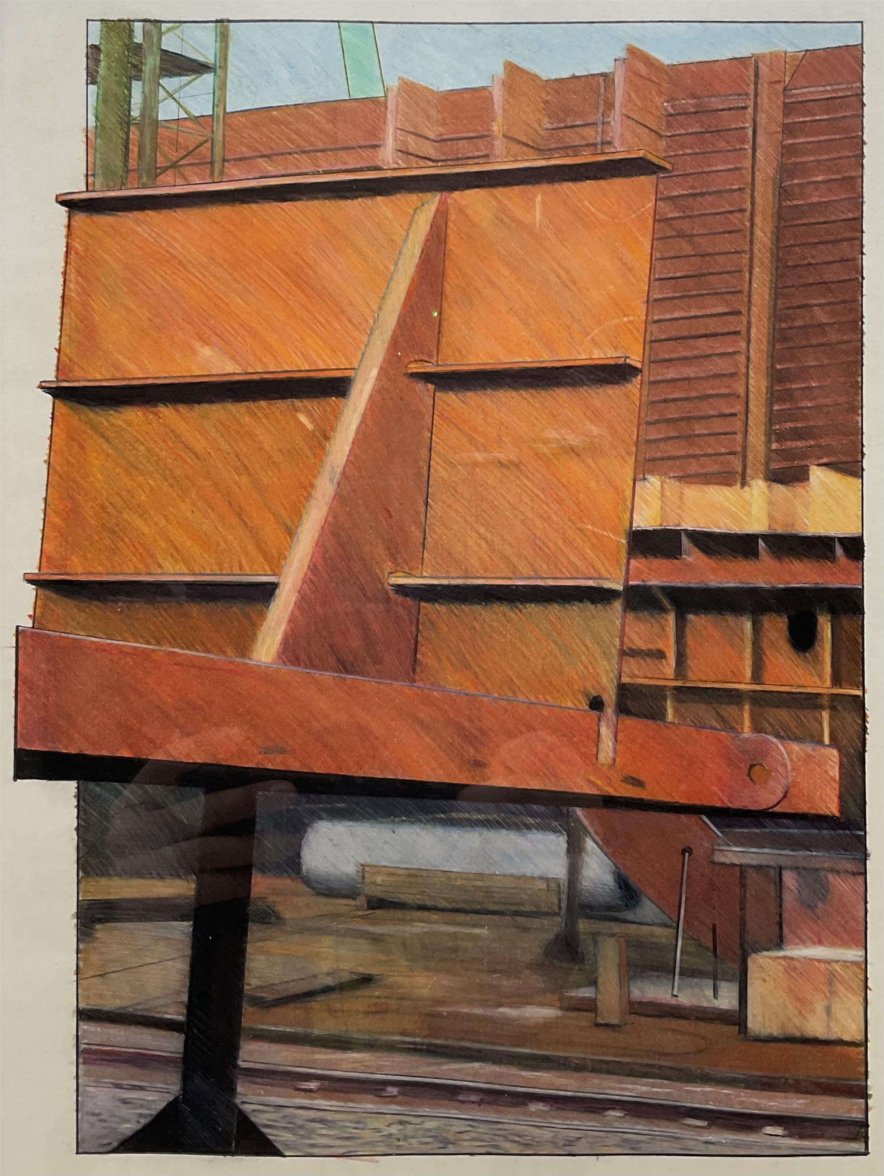 Steven Gregory | Milton Keynes Industrial Study | MutualArt