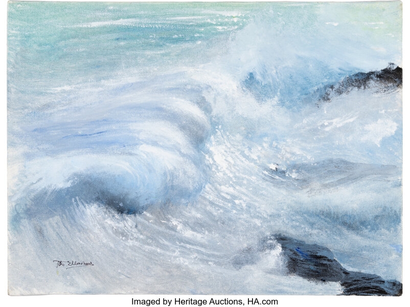 Peter Ellenshaw | Peter Ellenshaw Ocean Original Art | MutualArt