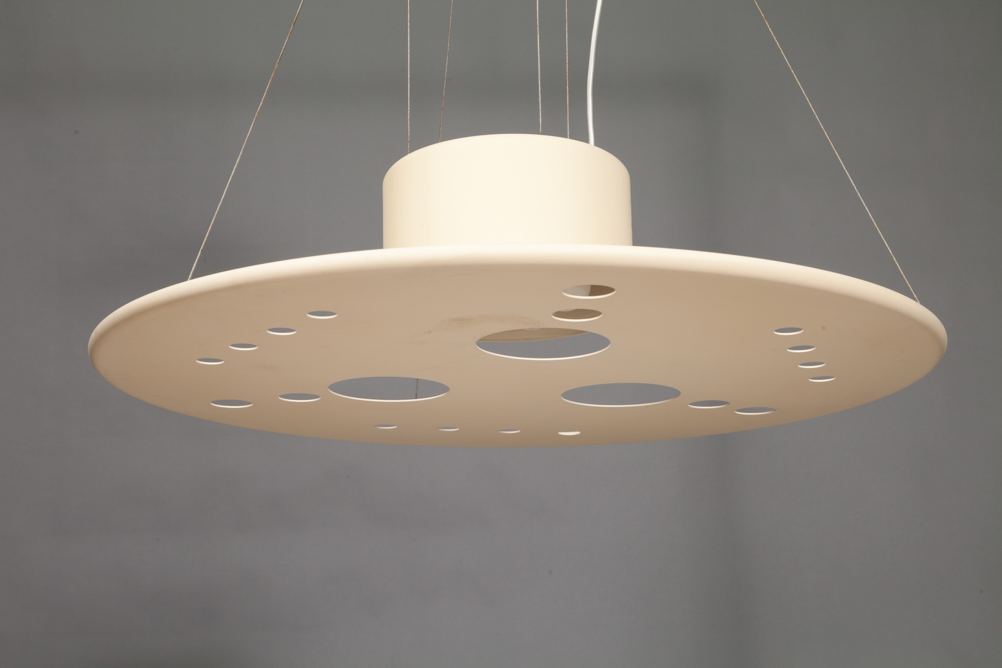 Giovanni Corradini | Giovanni Corradini and Giancarlo Simonetti Perforated Enameled Metal Disc ...