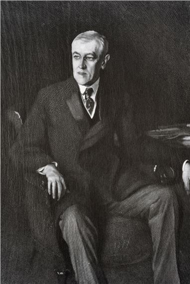 John Singer Sargent | WOODROW WILSON PORTRAIT (1918) | MutualArt