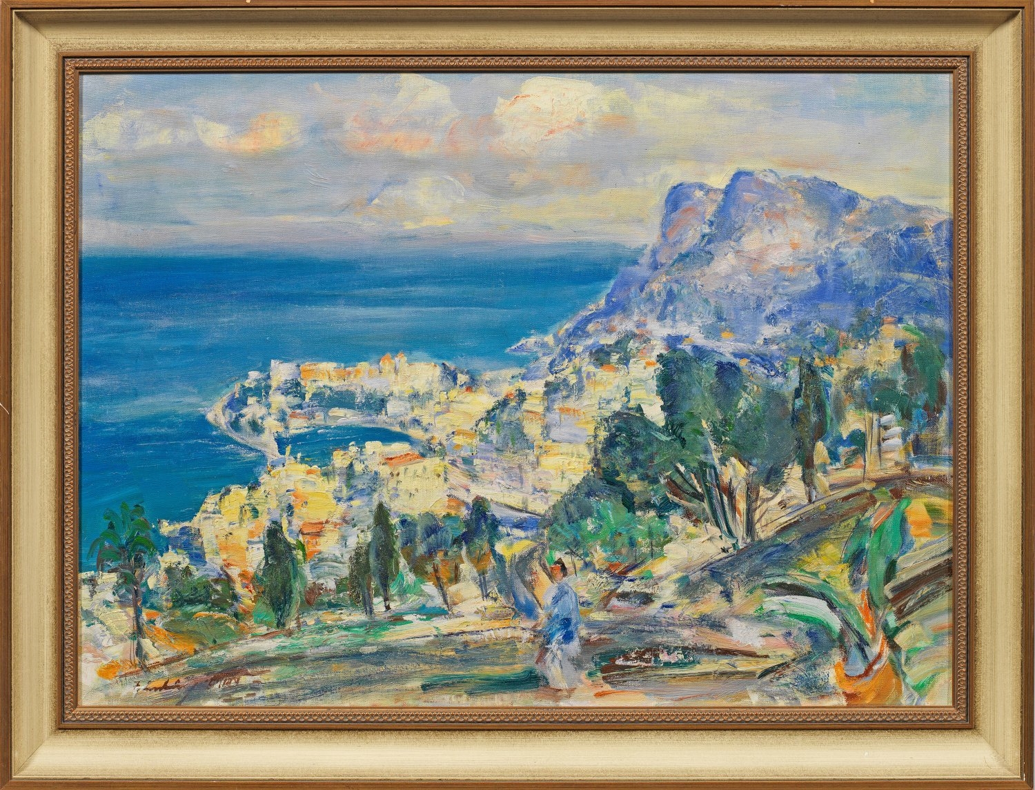 Friedrich Ludwig | Mountain Vista (1954) | MutualArt