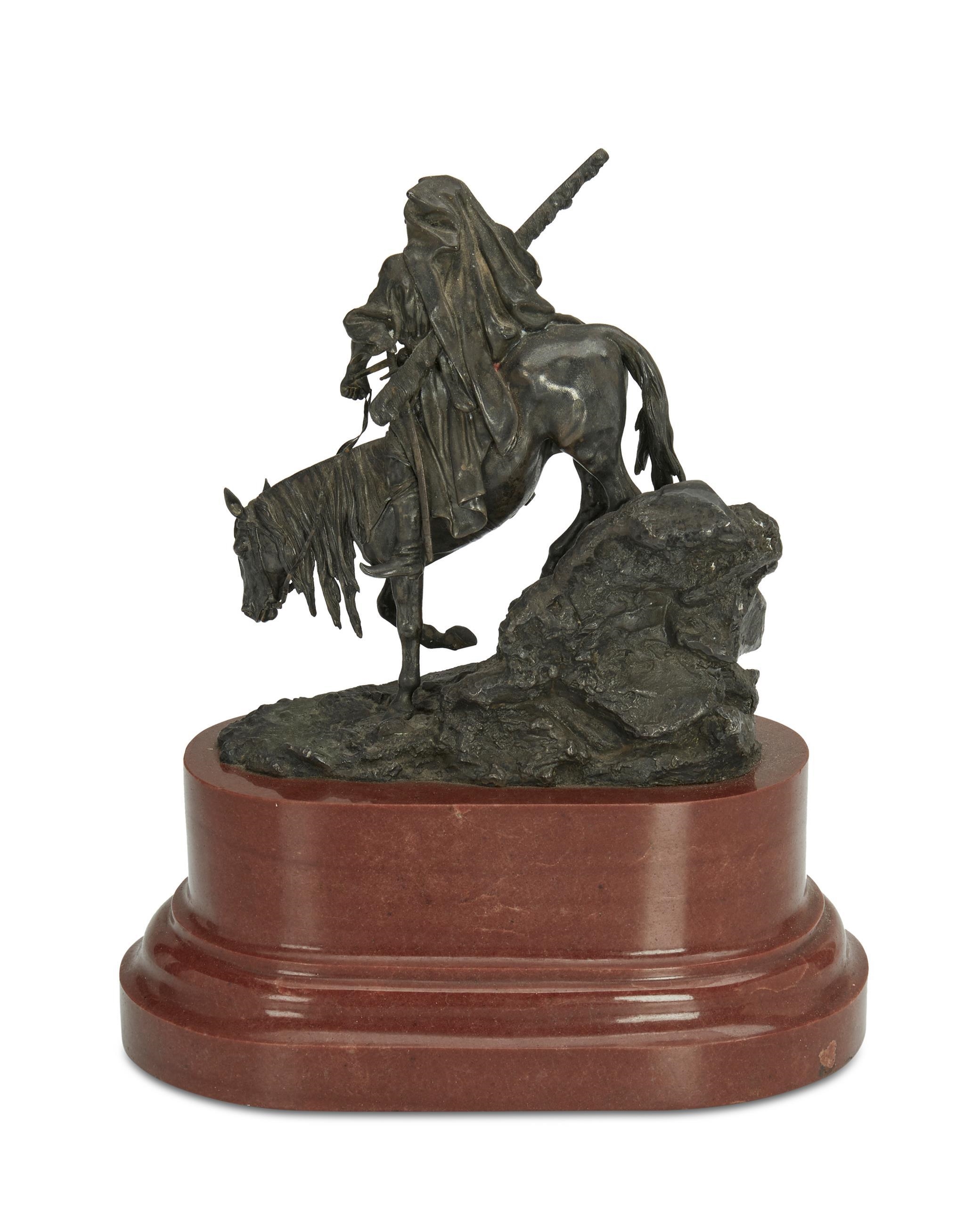 Vasily Grachev | A Cossack man on horseback | MutualArt