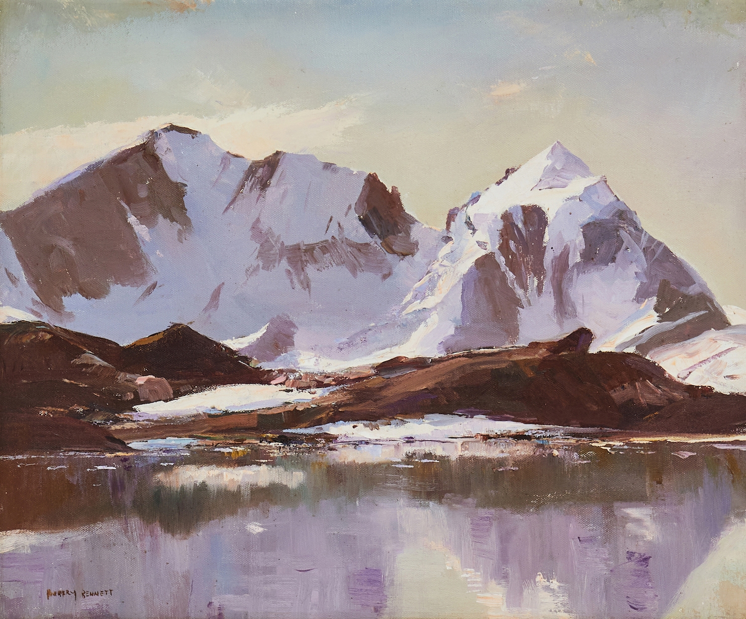 Rubery Bennett | Alpine Lake | MutualArt