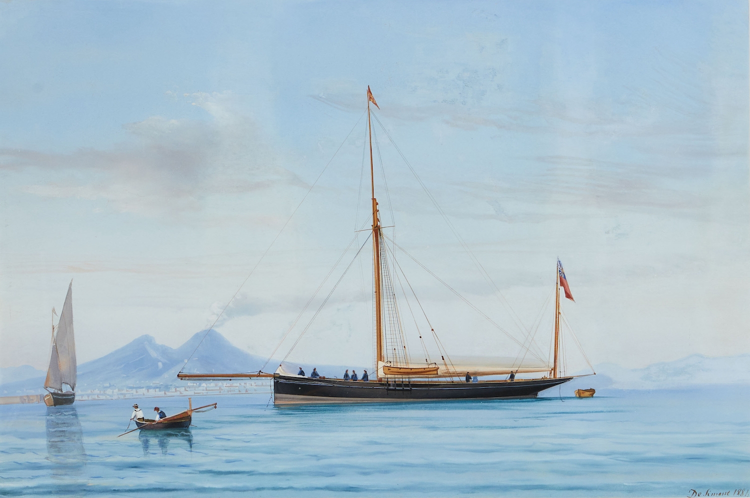 Antonio de Simone | Golfo di Napoli (1881) | MutualArt