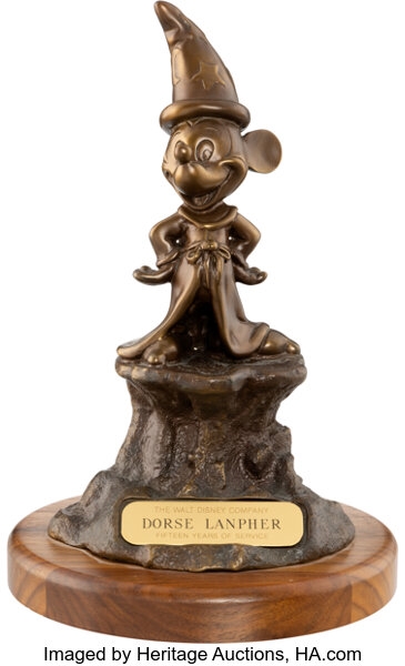 Bill Toma | Mickey Mouse Bronze 15-Year Disney Service Award | MutualArt