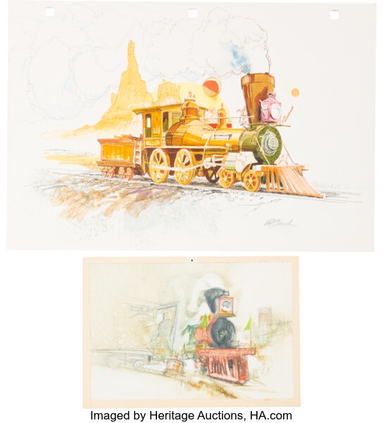 Ed French | Walt Disney World - Big Thunder Mountain Railroad Grand ...