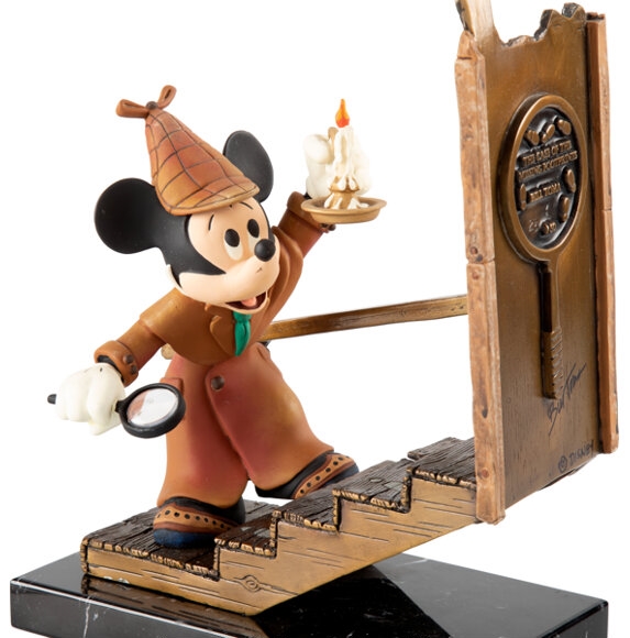 Bill Toma | Mickey Mouse The Case of the Missing Footprints Disneyana ...
