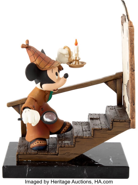Bill Toma | Mickey Mouse The Case of the Missing Footprints Disneyana ...