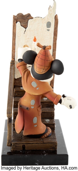 Bill Toma | Mickey Mouse The Case of the Missing Footprints Disneyana ...