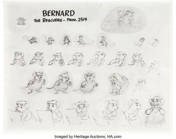 Walt Disney | The Rescuers | MutualArt