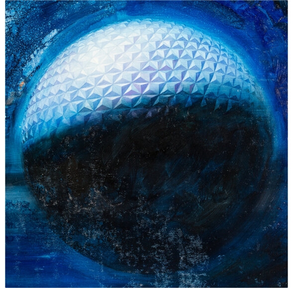 Ed French | EPCOT Spaceship Earth Publicity Illustration by Ed French ...