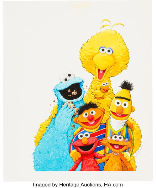 Tom Leigh | Sesame Street Magazine | MutualArt