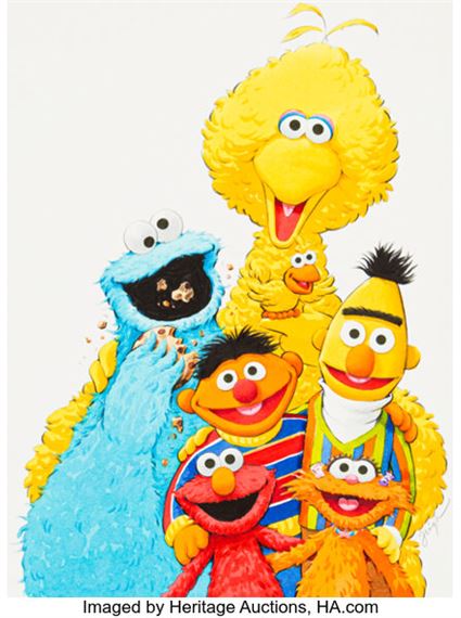 Tom Leigh | Sesame Street Magazine | MutualArt
