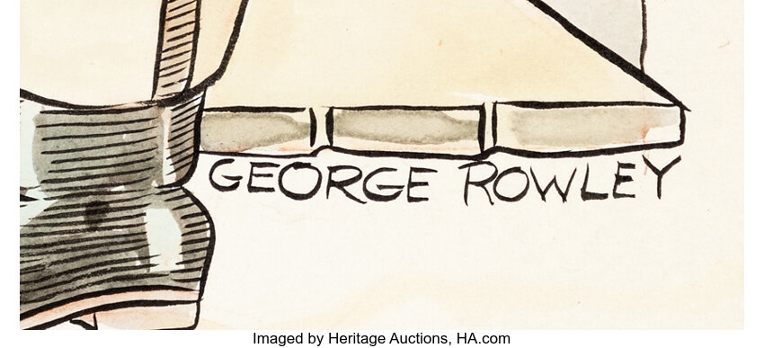 George Rowley | George Rowley - Original Santa Claus Illustration ...