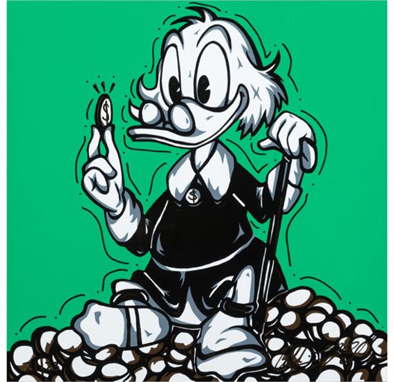 Allison Lefcort | Scrooge McDuck Fine Art Print by Allison Lefcort ...
