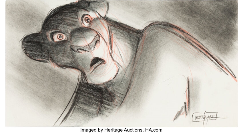 Lion King Drawings In Pencil