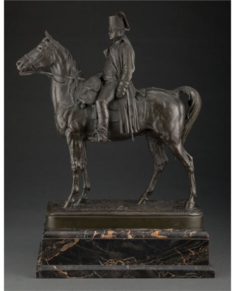 Jules Edmond Masson | Napoleon on Horseback | MutualArt