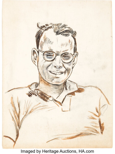 Paul Terry | Paul Terry - Portrait Paintings Group of 3 | MutualArt