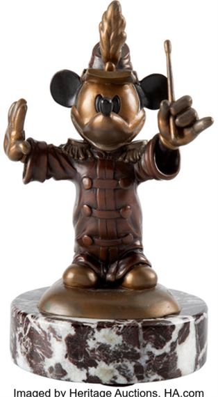 Bill Toma | Mickey Mouse Band Leader Mickey Limited Edition Bronze ...