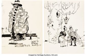 Myron Grim Natwick | 4 Artworks at Auction | MutualArt