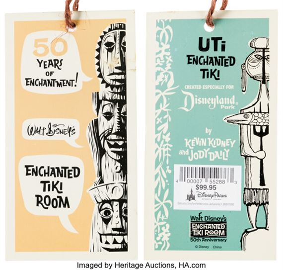 Kevin Kidney | Disneyland Enchanted Tiki Room Uti Figure by Kevin and ...
