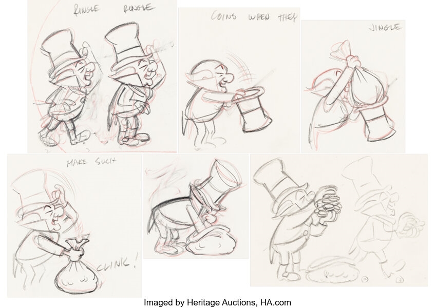 Corny Cole | Mister Magoo's Christmas Carol | MutualArt