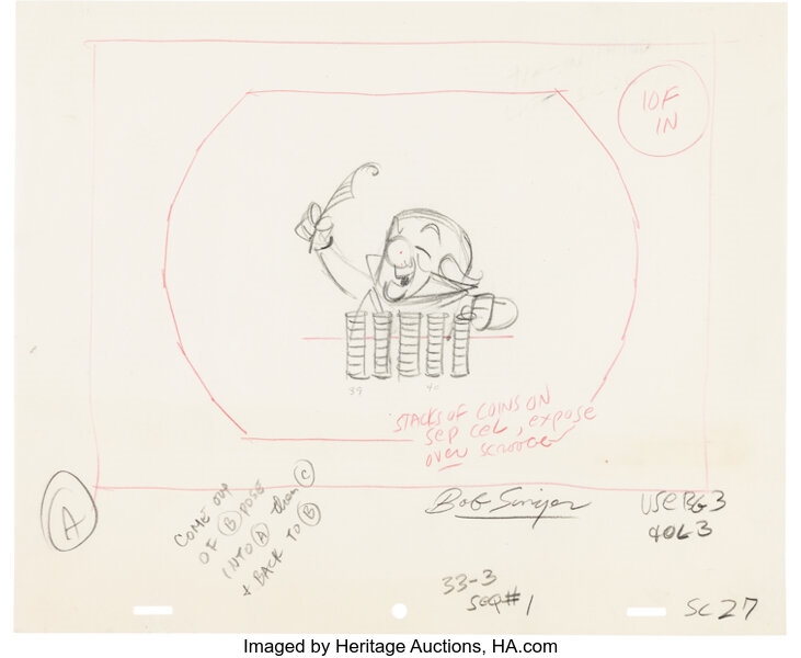 Bob Singer | Mister Magoo's Christmas Carol | MutualArt