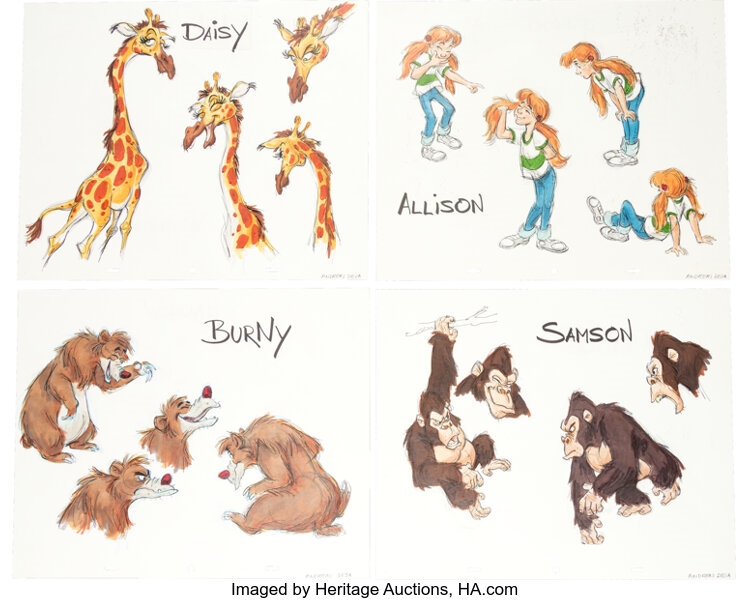 Andreas Deja | Andreas Deja - Zoo Animals and Kids Concept Drawings for ...