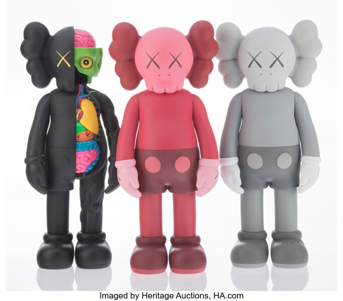 KAWS | Companion and Flayed Companion | MutualArt
