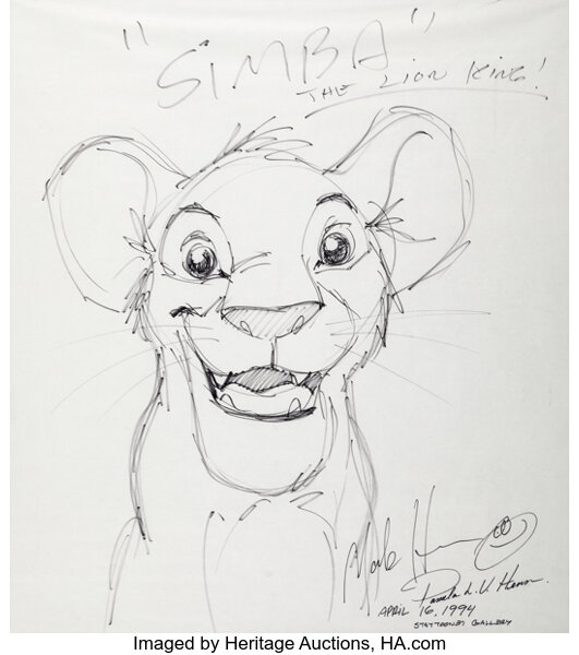 Mark Henn | The Lion King | MutualArt